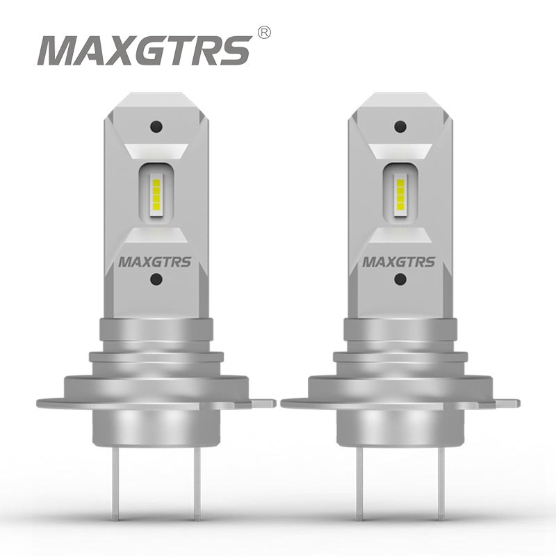 2x H7 LED Fanless 16000LM Super Bright Head Light Headlight Bulb Mini ...