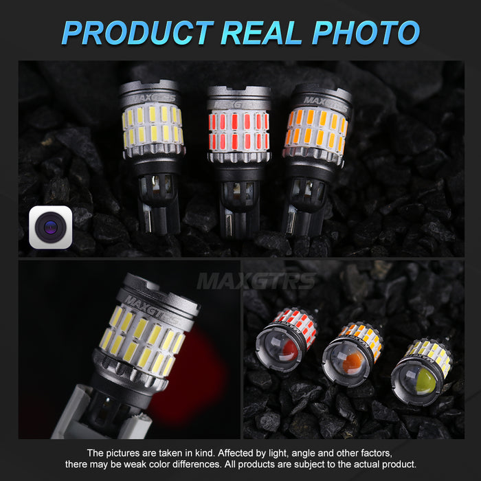 2x 2000LM Canbus T15 T16 LED Reverse Lights 912 W16W W15W Car Back Up ...