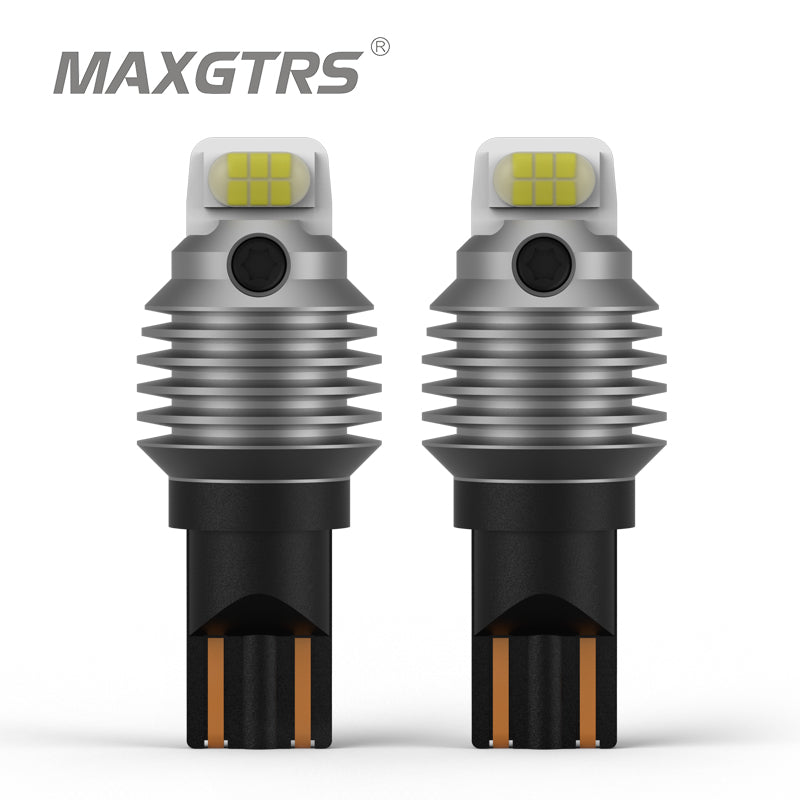 LED Car Lights Bulb | MAXGTRS - 2× T15 LED W16W LED 2000LM Lamp Light ...