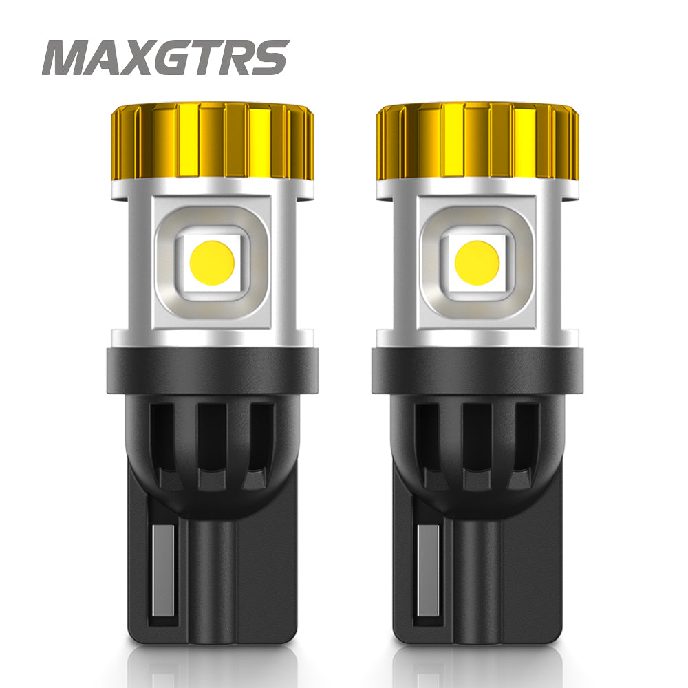 2x T10 194 W5W 3030 3020 Chip Led White/Yellow/Red 194 168 Bulbs DRL C ...